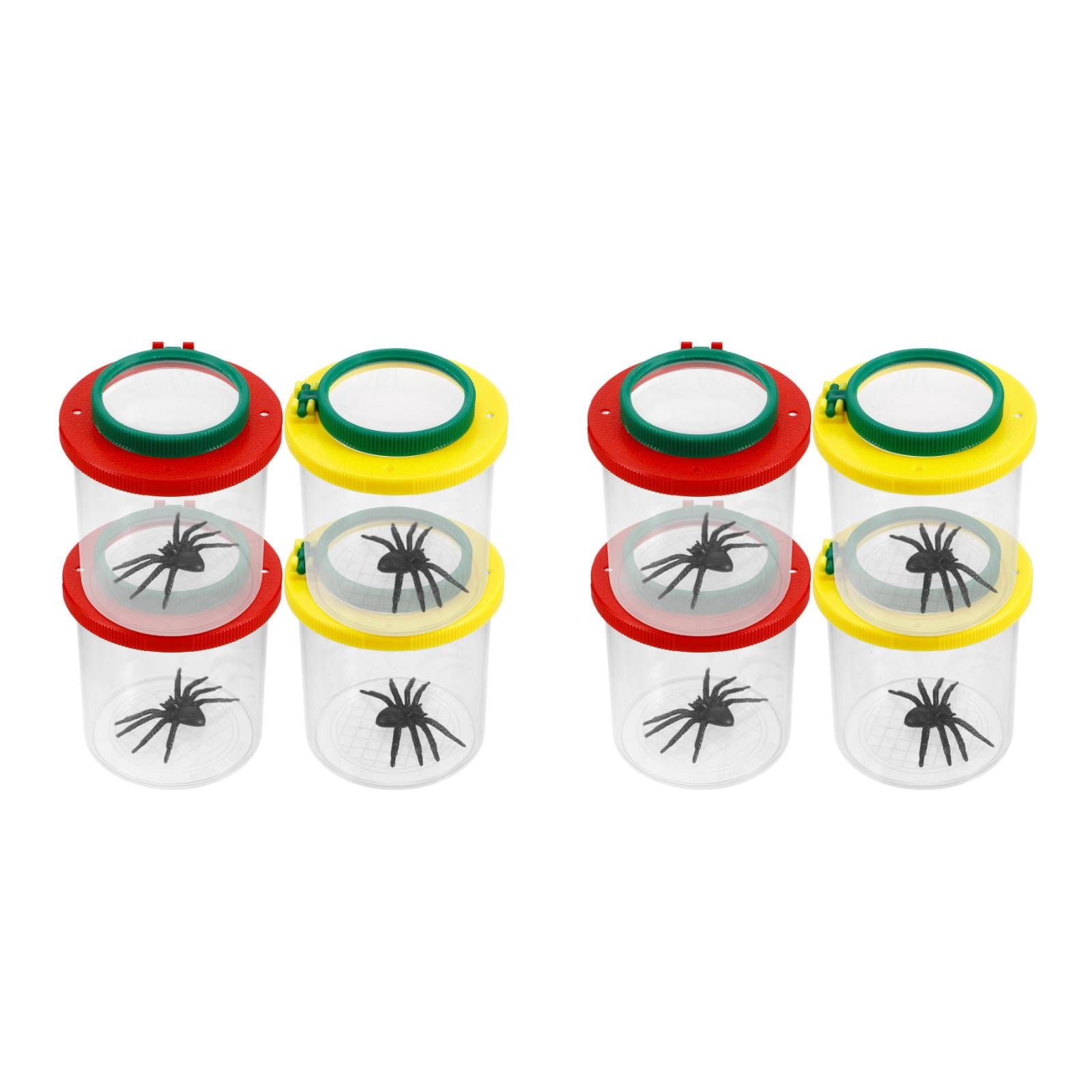 8 Pcs Kids Bugs Observation Toy Box Insect Viewer Bug Catching Jar ...