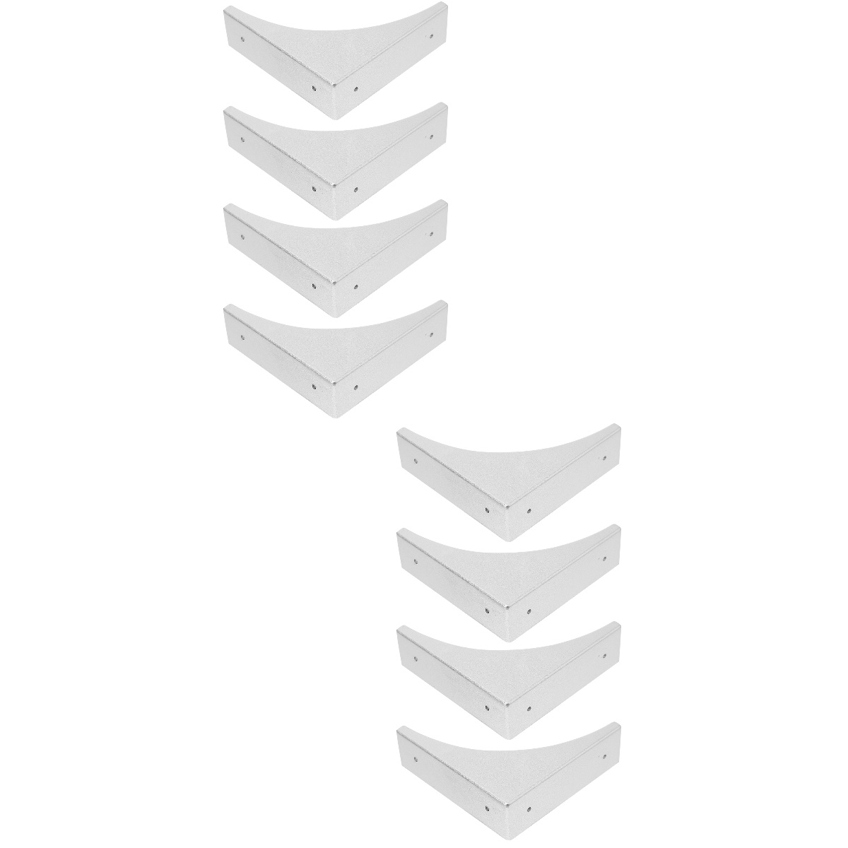 8 Pcs L-shaped Corner Protector Office Desk Decor Furniture Guard ...