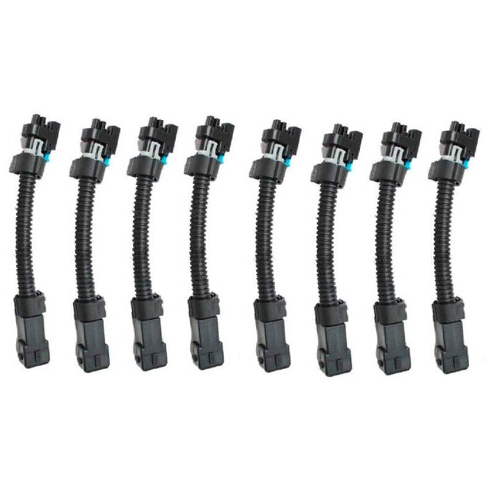 8 Pcs LQ4 LQ9 4.8 5.3 6.0 Wire Harness to LS1 LS6 LT1 EV1 Injector ...