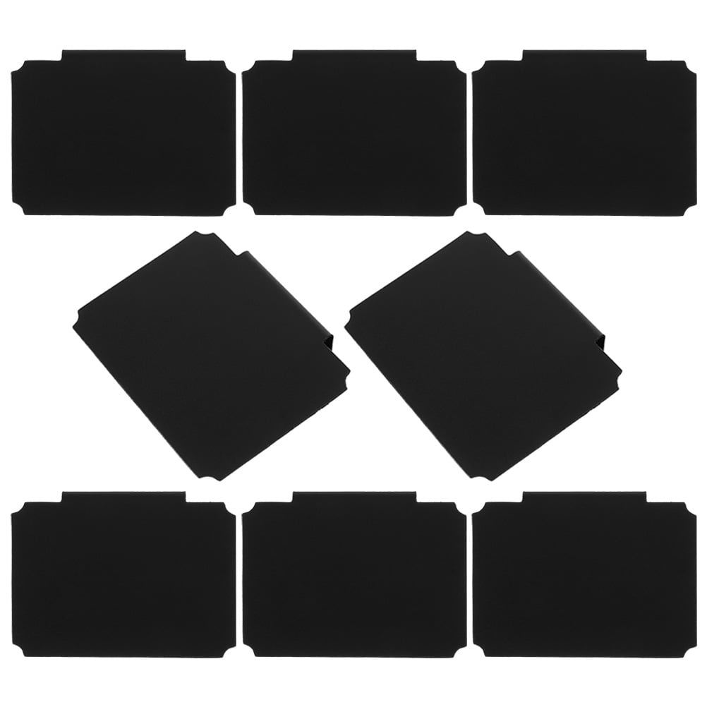 8 Pcs Label Holder Message Board Labels Bin Clips for Baskets Storage ...