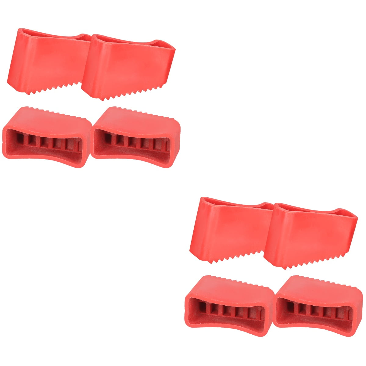 8 Pcs Ladder Feet Cover Non-Slip Rubber Ladder Feet Pads Cover Security ...