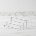 8 Pcs Large Acrylic Display Risers, Sturdy Rectangular Dessert Stands ...