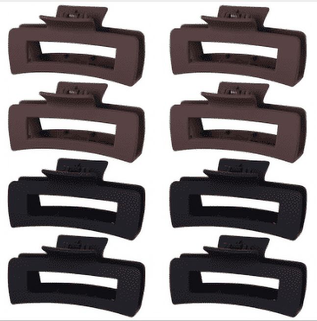 8 Pcs Large Metal Hair Snap Clips 2.36 Inch Long No-slip Hair Clips ...