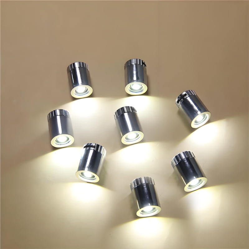 8 Pcs Led Lights, Battery-Powered Mini Led Lights, 7 Colors to Choose ...