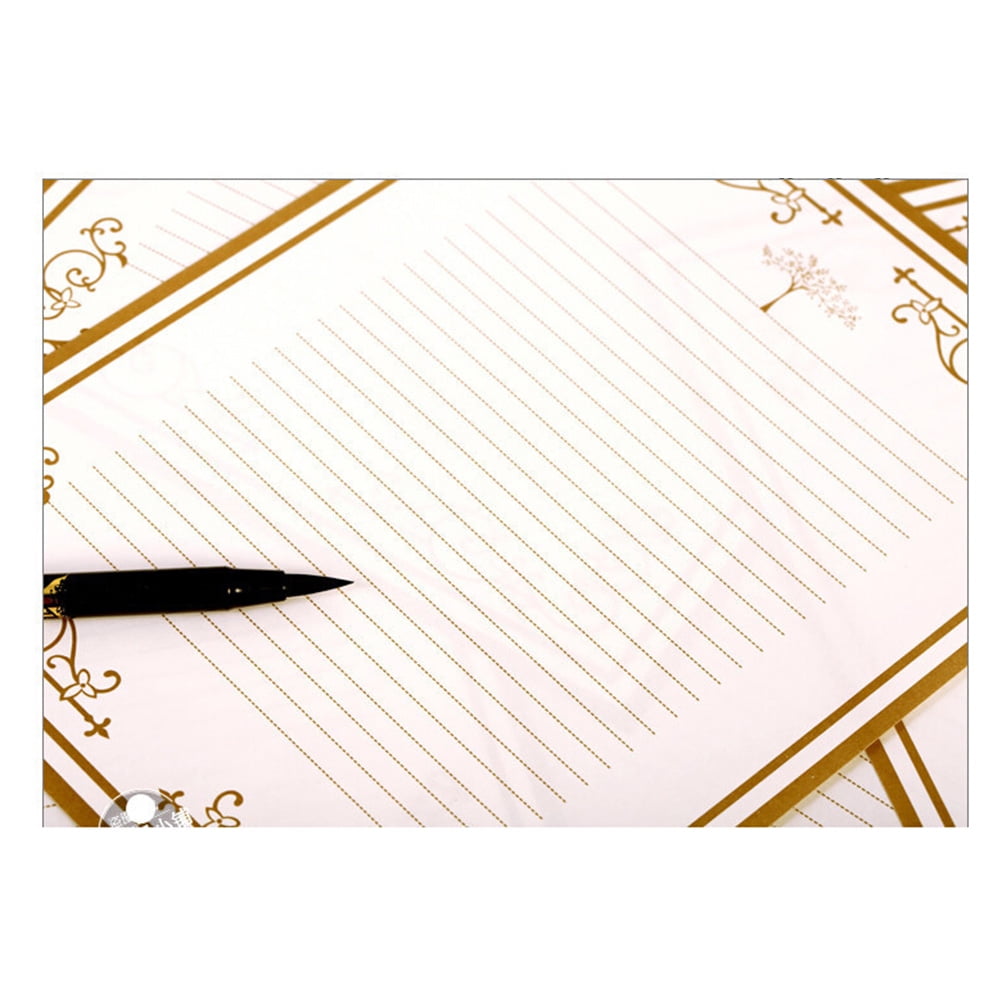 8 Pcs Letter Writing Paper Envelope Paper Vintage Writing Paper Kraft ...