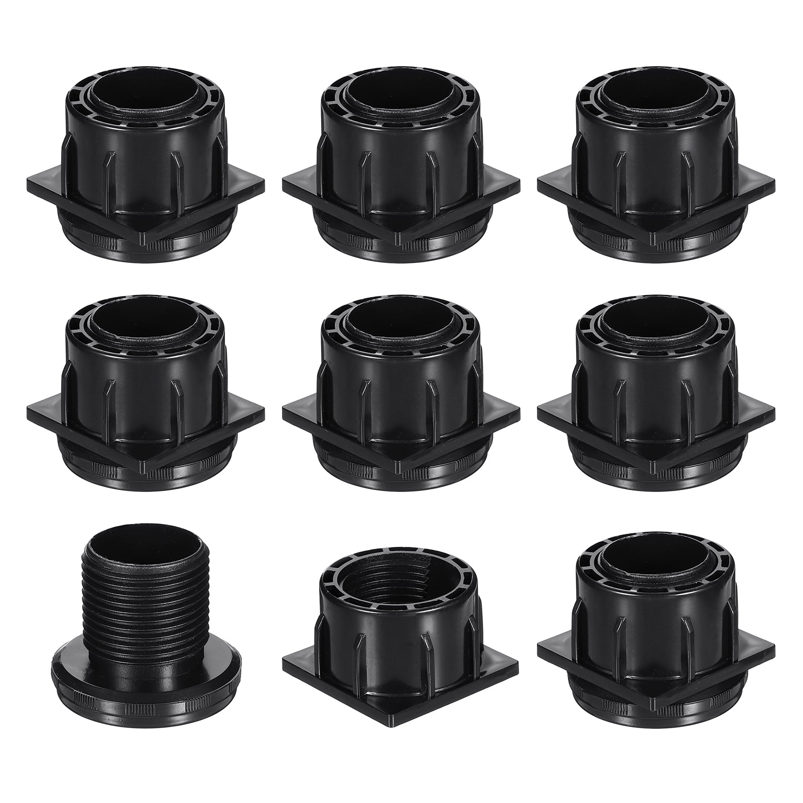 8 Pcs Leveling Feet, 50x50mm Furniture Leg Leveling Square Tube Insert ...