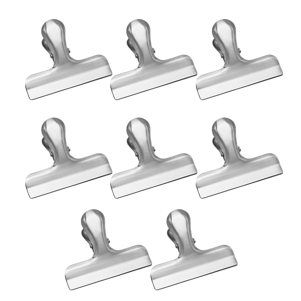 8 Pcs Magnetic Bag Clips Sealing Metal for Food Packages Heavy Duty ...