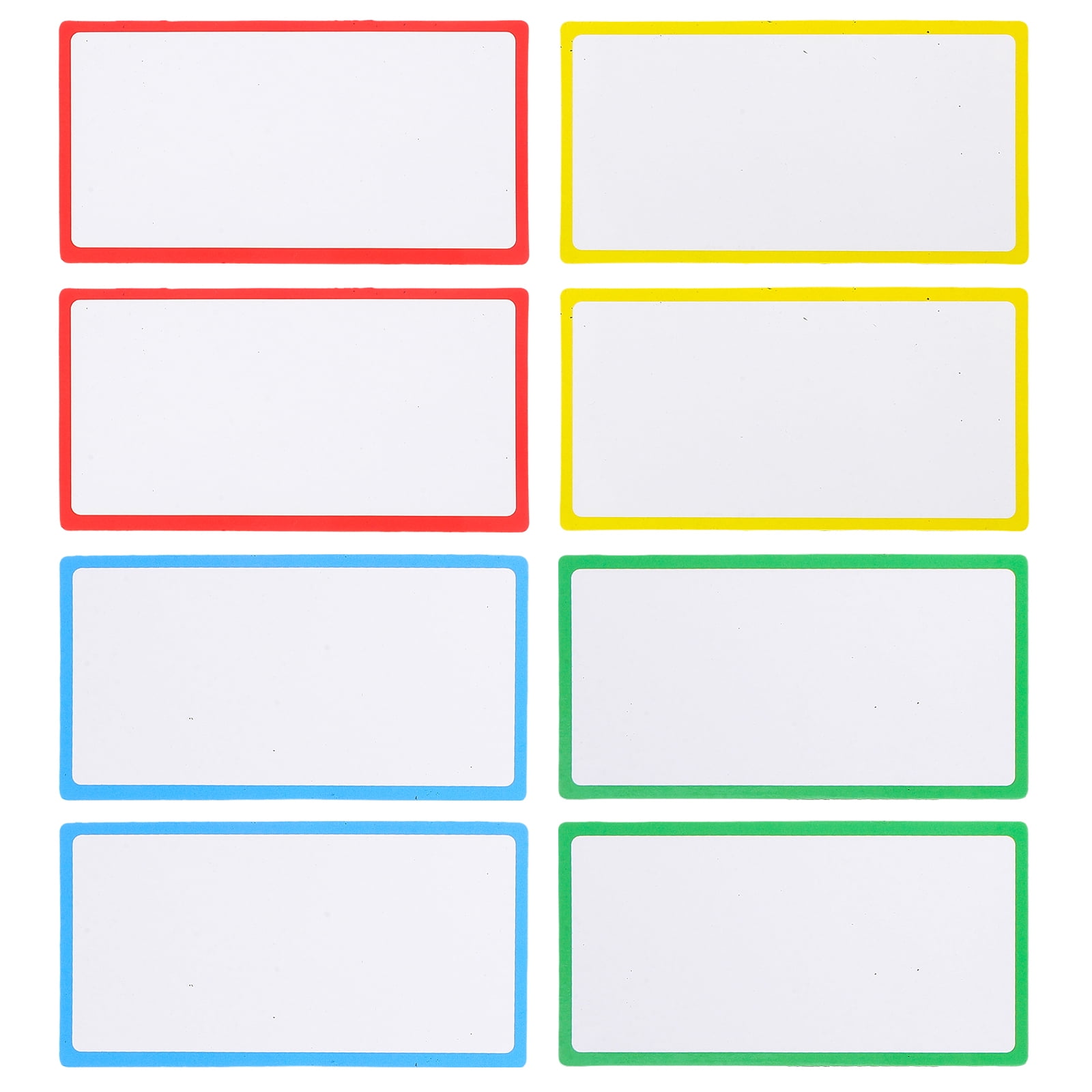 8 Pcs Magnetic Name Tape Magnetic Refrigerator Tags Dry Erase Magnets ...