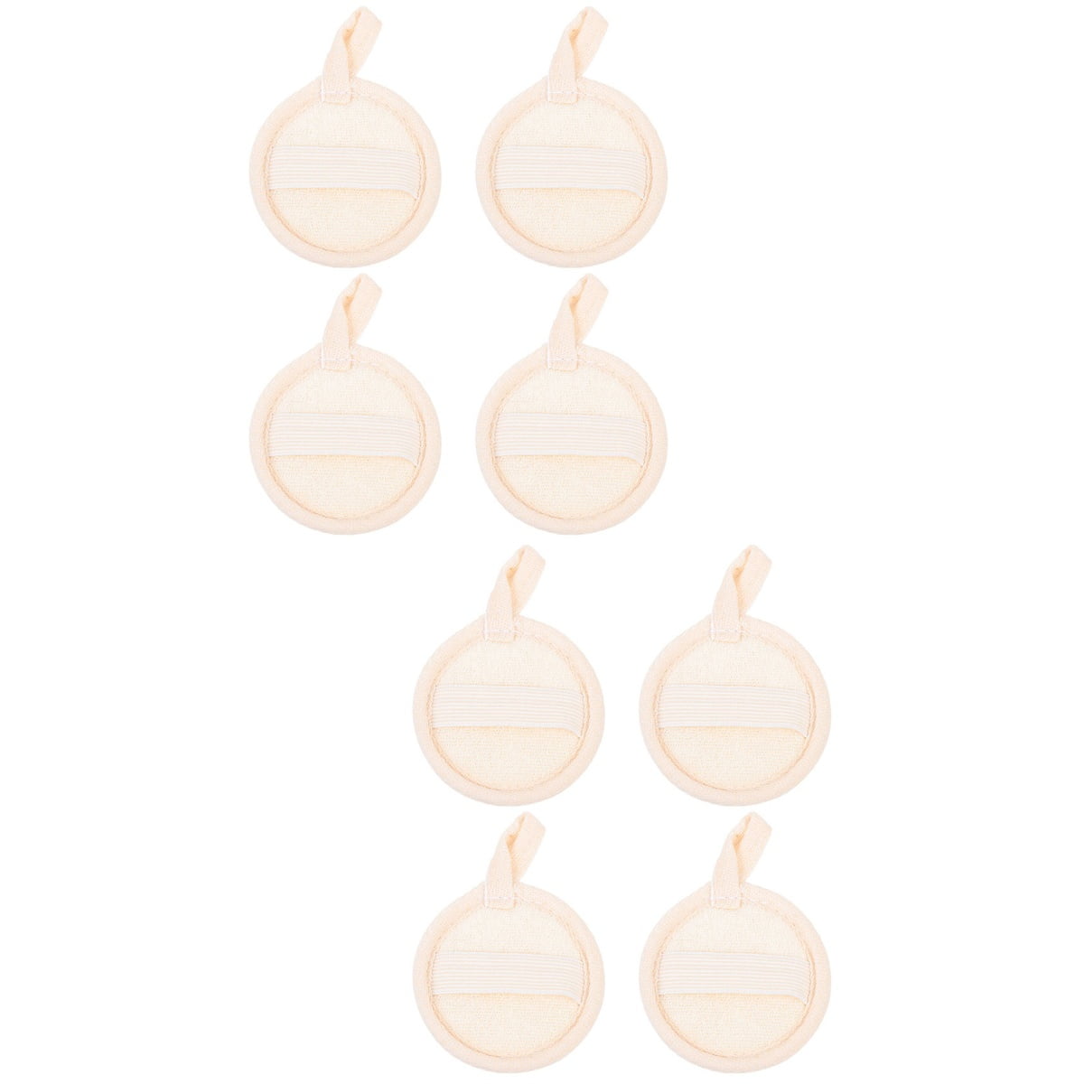 8 Pcs Makeup Remover Cotton Face Towel Pad Sponges Scrub Exfoliating ...