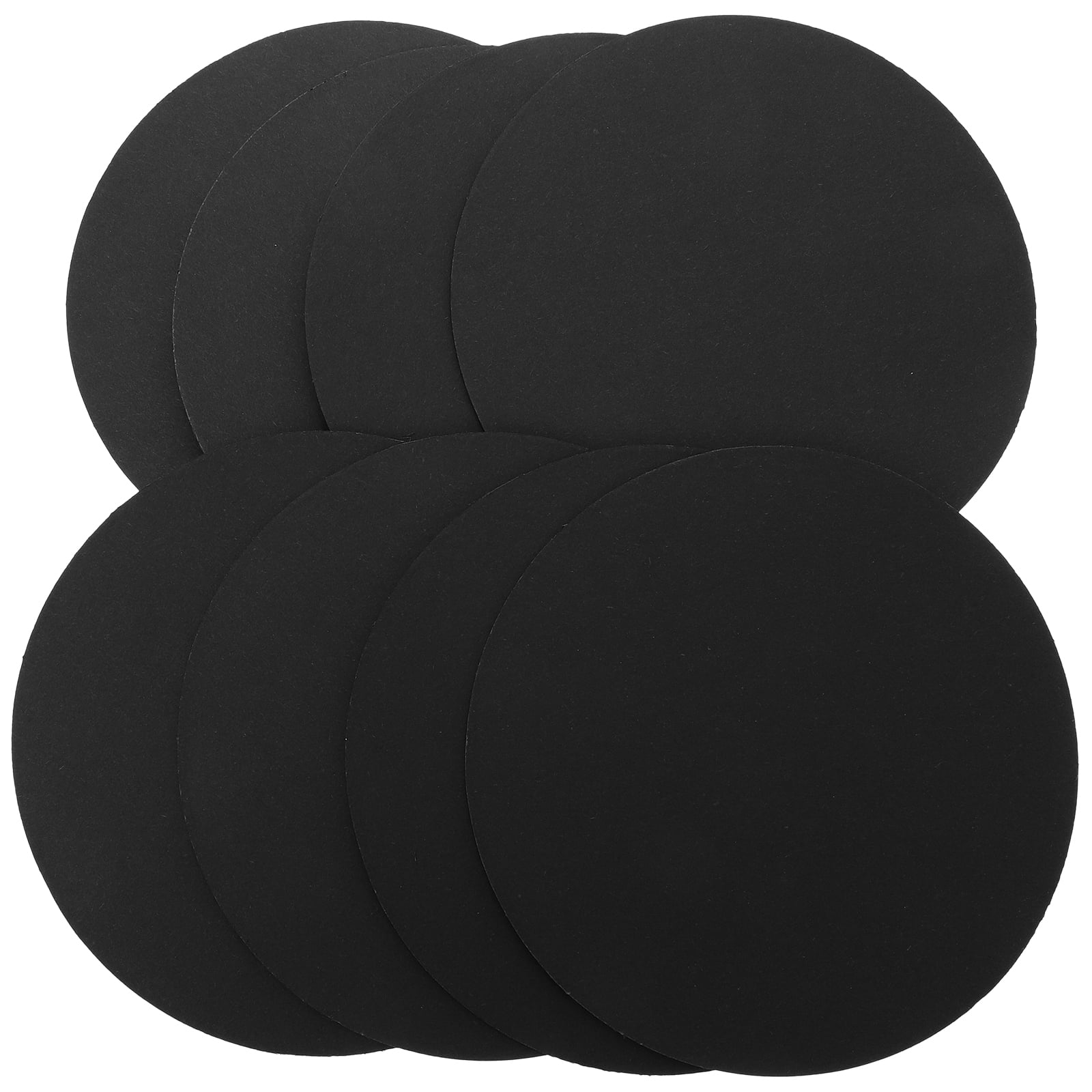 MLINS Mandala Round Cardboard for Painting Use with Black Background 8 ...