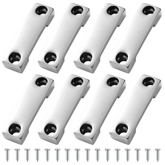 8 Pcs Marine Connecting Bridge 1.9x1.1 in, Stainless Steel Footman Loop ...