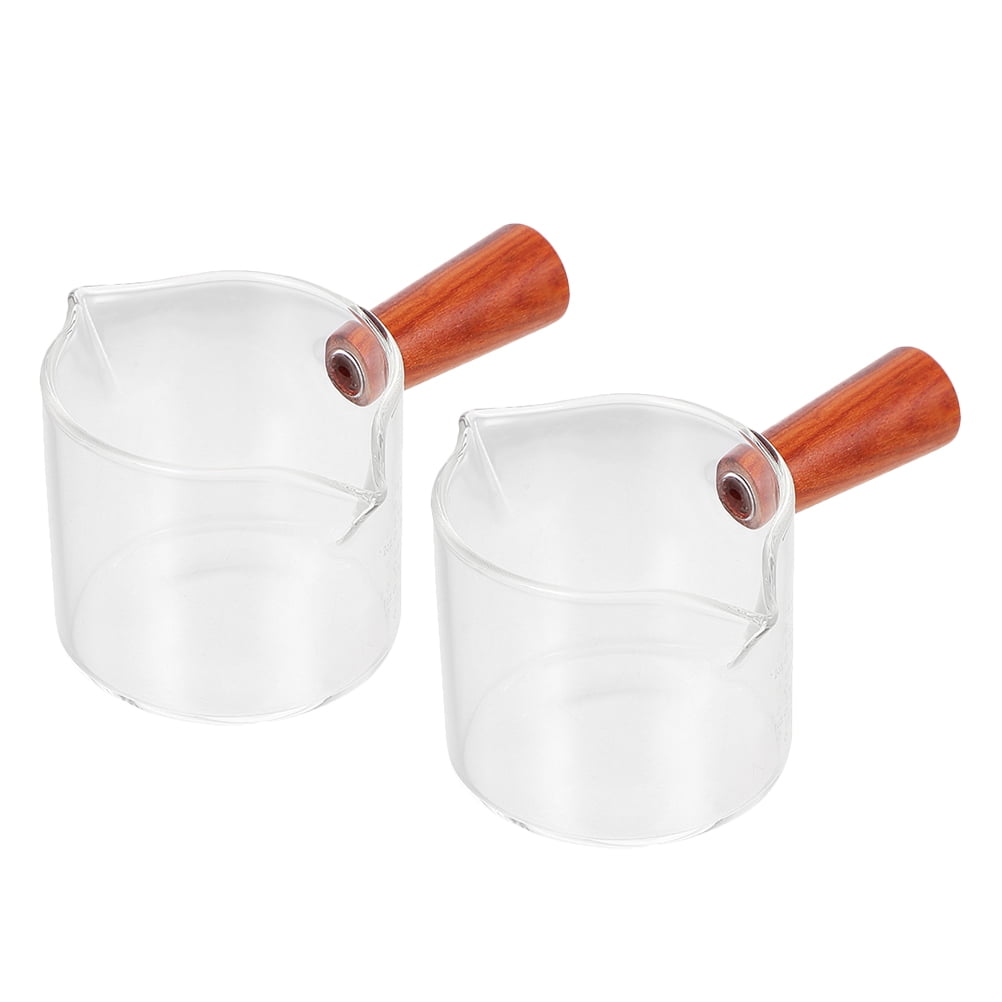 8 Pcs Measuring Cup Coffee Espresso Double Pitcher Milk Pouring Shots ...