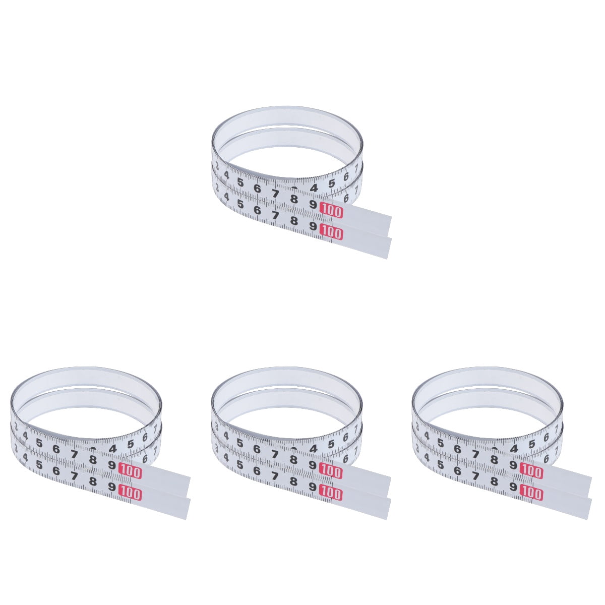 8 Pcs Measuring Tape Measure Woodworking Ruler Workbench Sewing Steel ...