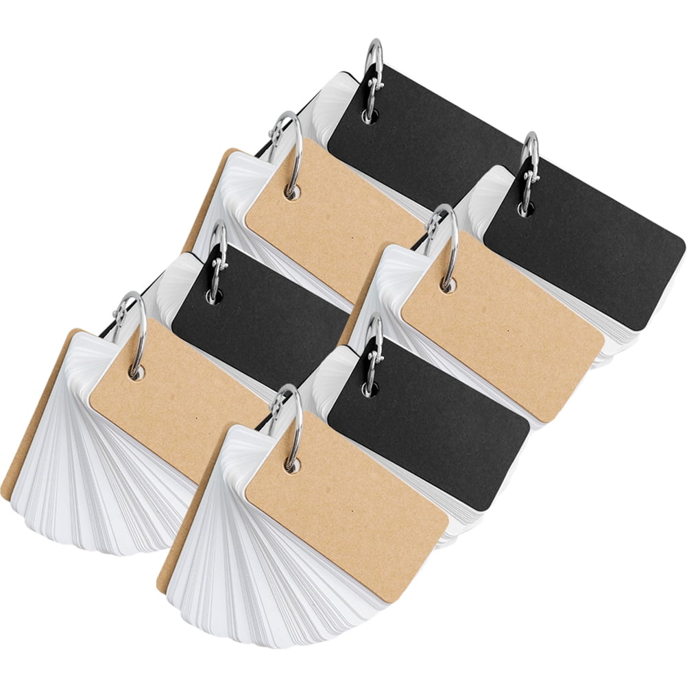 8 Pcs Memo Cards Mini Note Pad with Ring Blank Journal Student ...