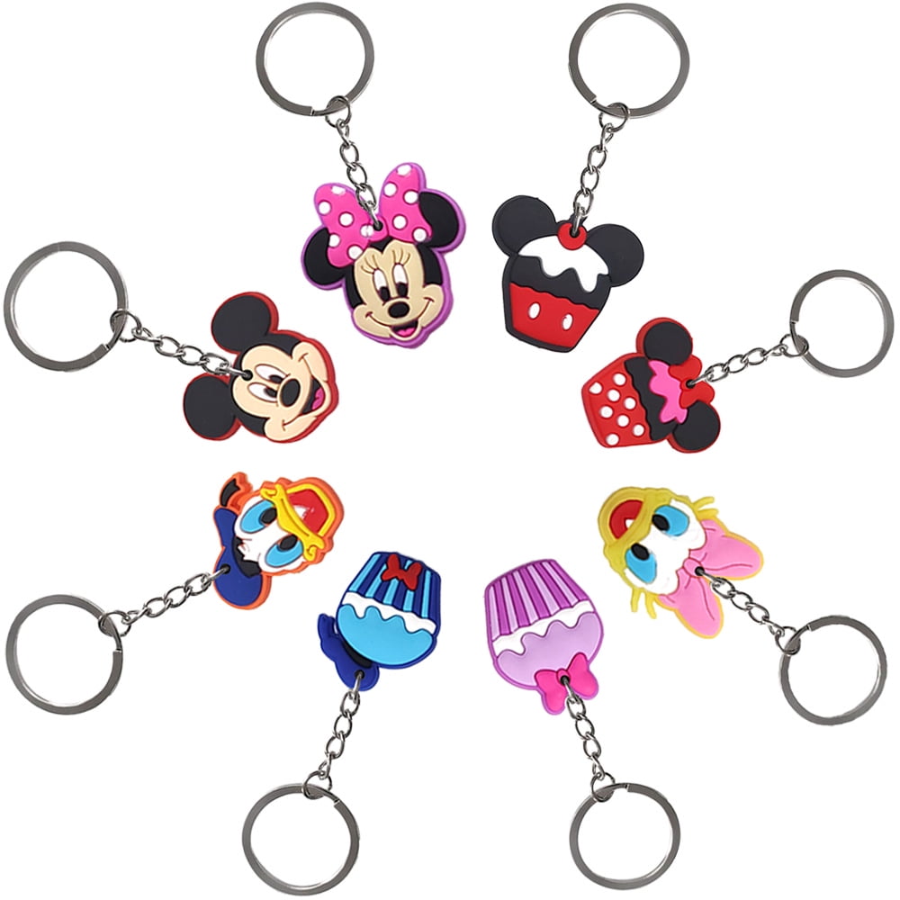 8 Pcs Mickey Keychains, Gifts for Fans Collections - Walmart.com