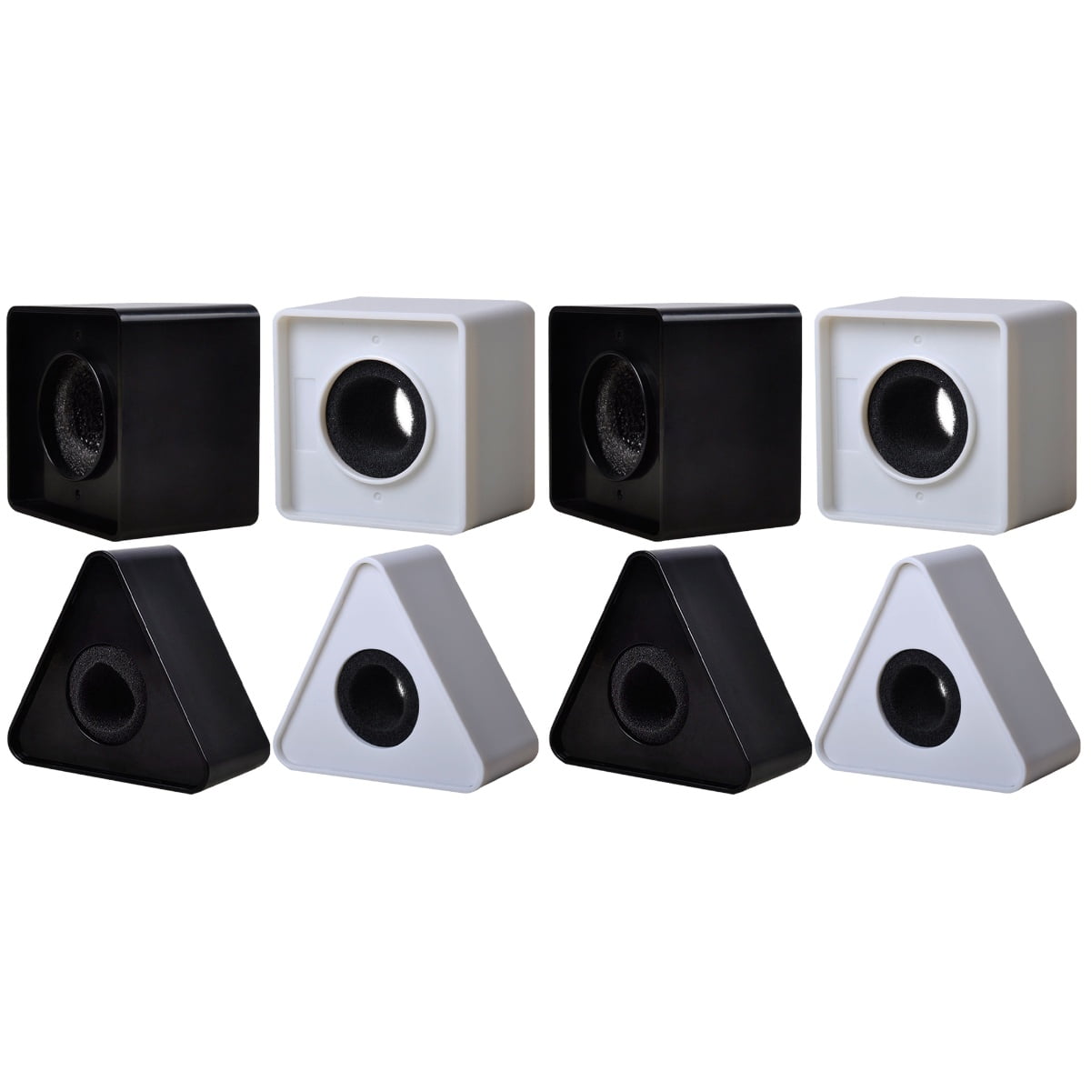 FENGGUIQU 8 Pcs Microphone Logo Cube Protective Multi-functional Use ...