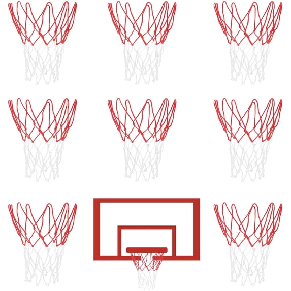 8 Pcs Mini Basketball Nets Replacement for 8"-10.25" Basketball Rims ...