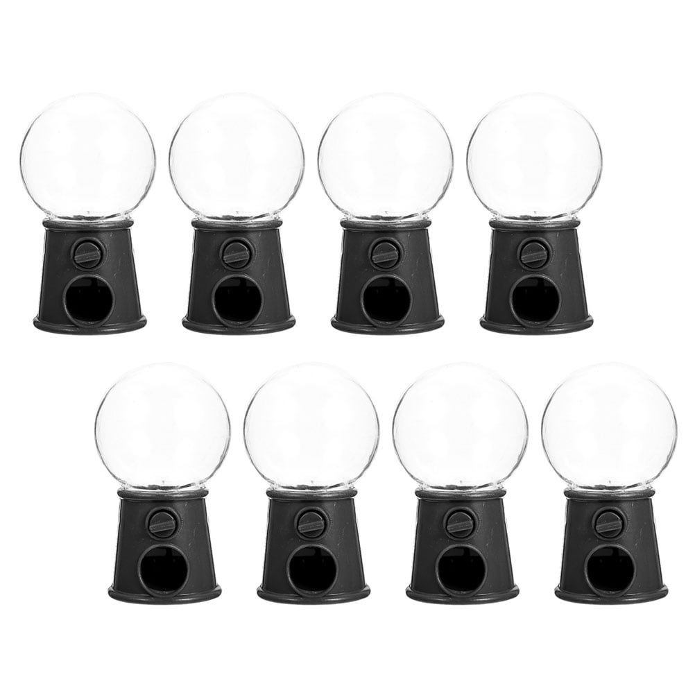 8 Pcs Mini Gumball Machine Empty Candies Reusable Toy - Walmart.com