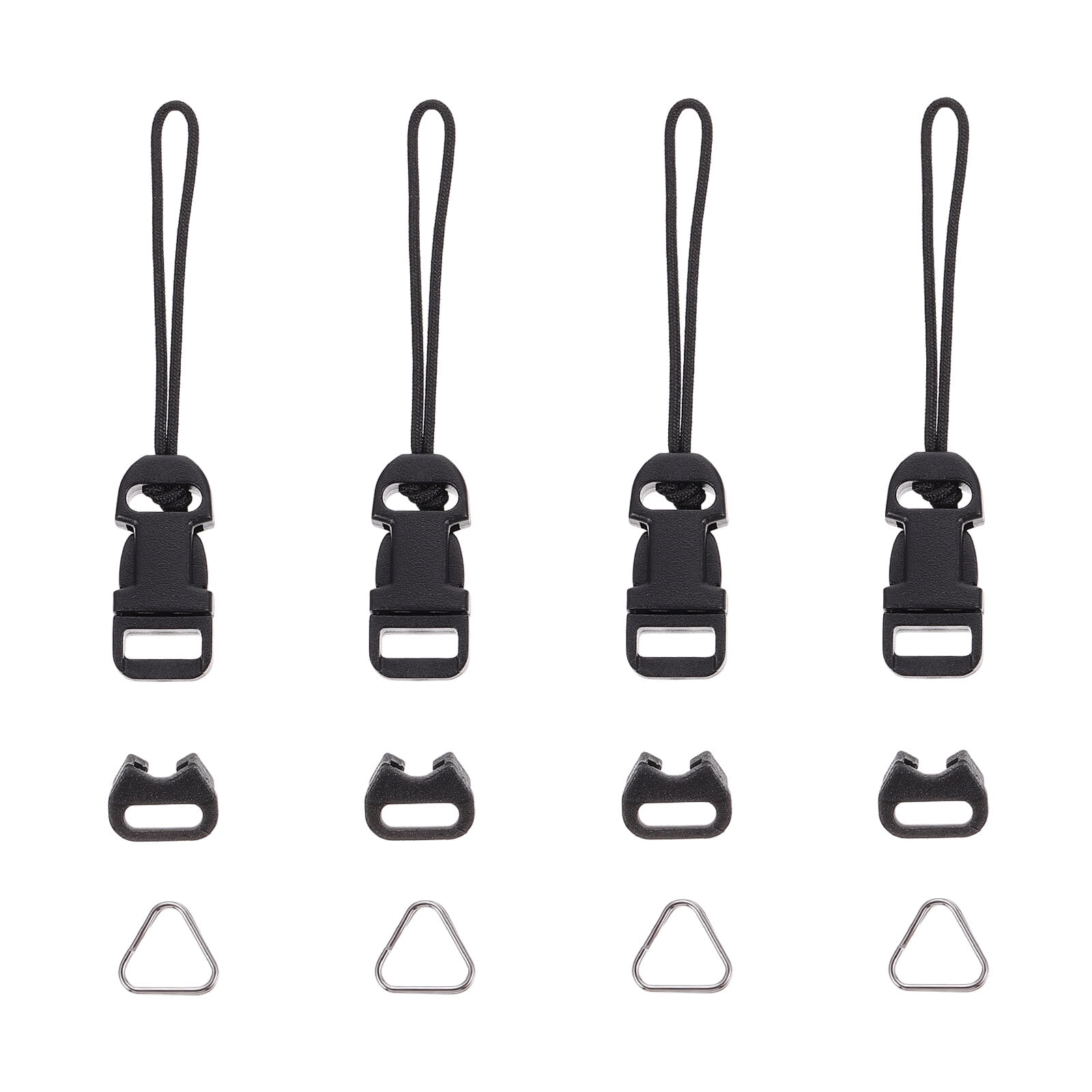 8 Pcs Mini QD Loop Quick Neck Strap Adapter Rapid Connectors Black ...