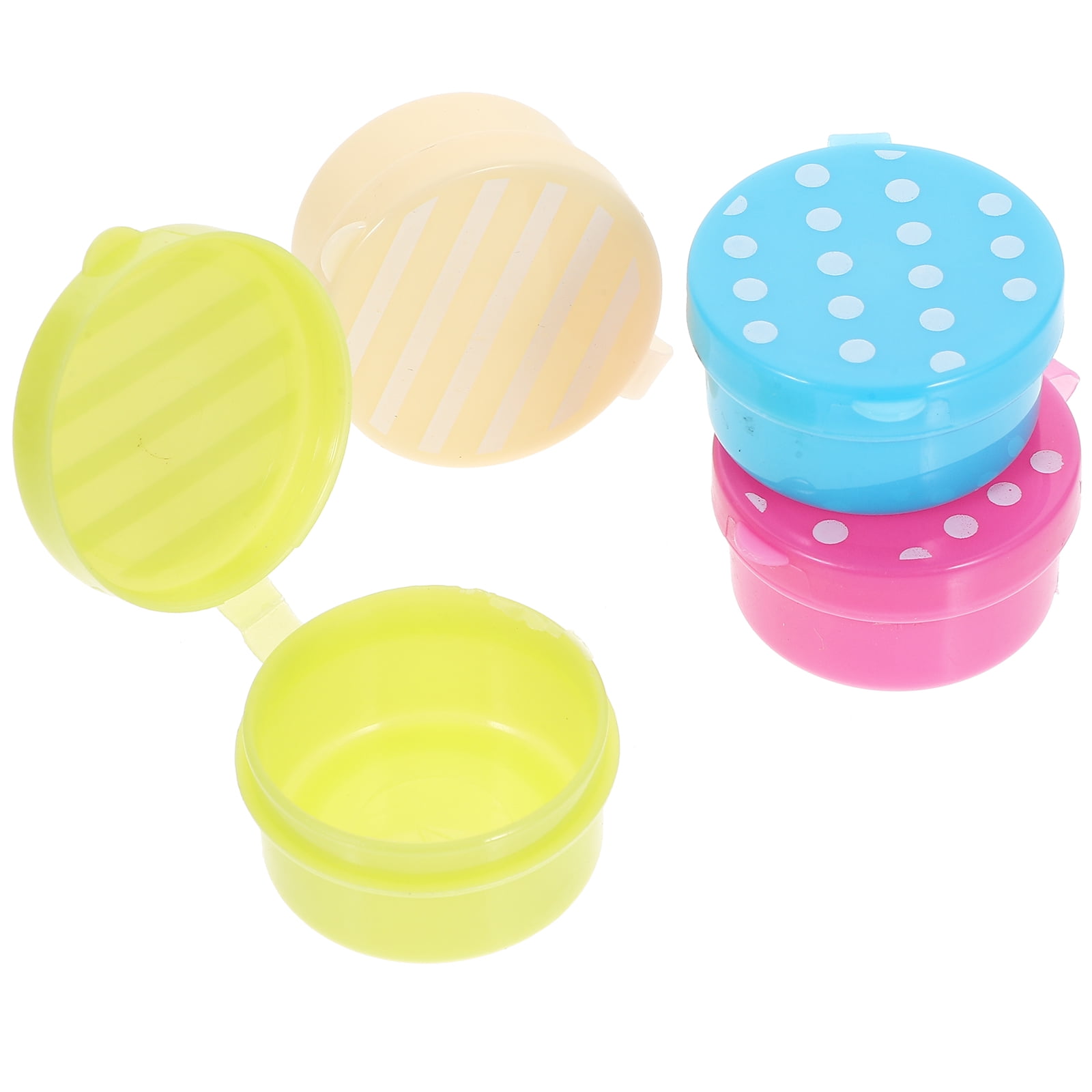 8 Pcs Mini Tomato Salad Dressing Bottles Picnic Stuff Plastic ...