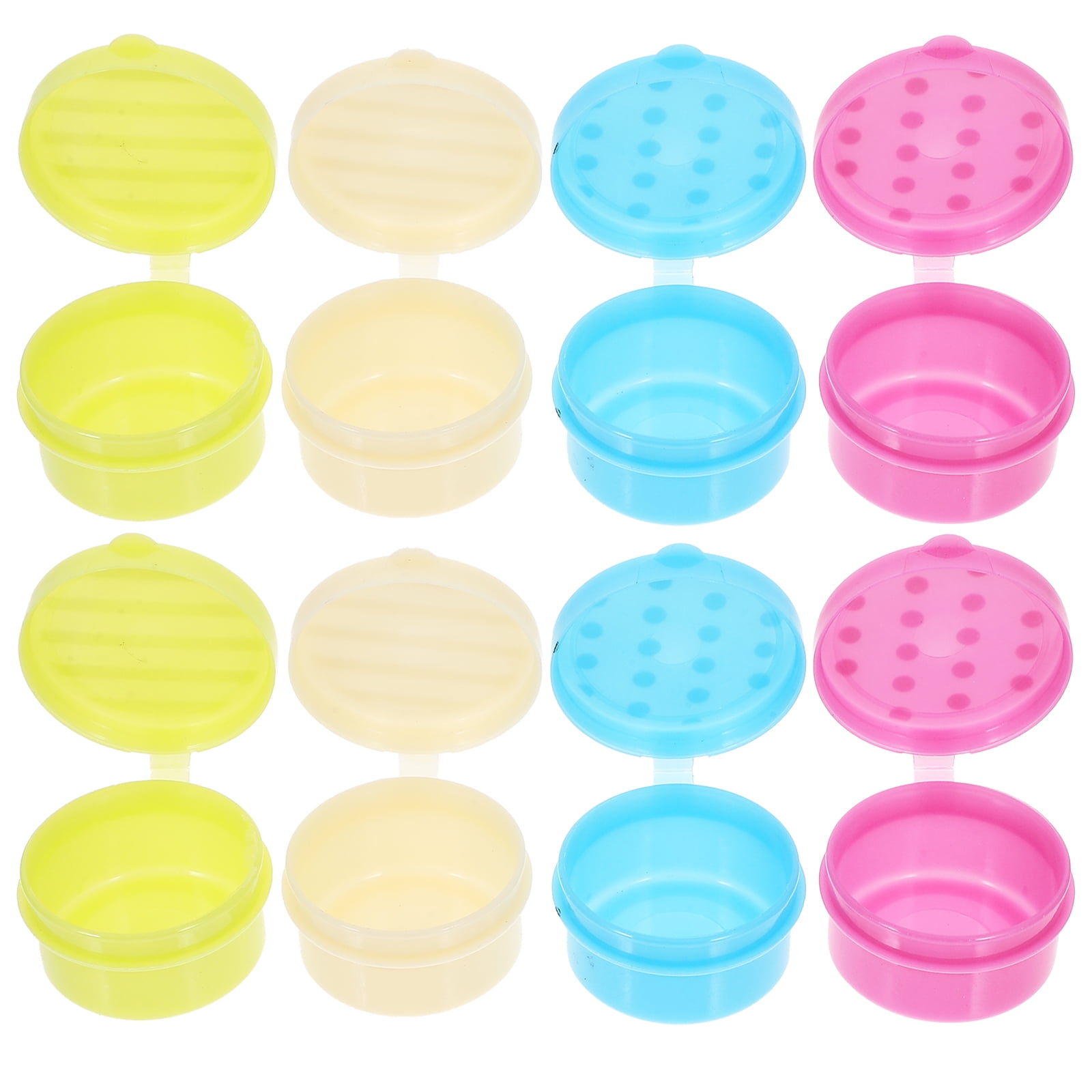 8 Pcs Mini Tomato Salad Dressing Bottles Plastic Containers Vinegar ...