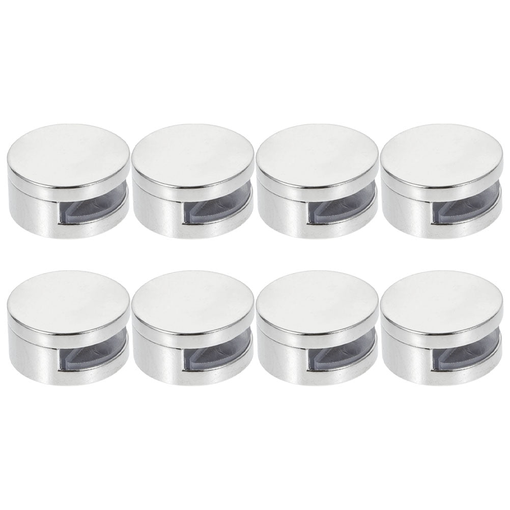 8 Pcs Mirror Clip Circle Mirror Mirror Holders for Wall Mirror Brackets ...