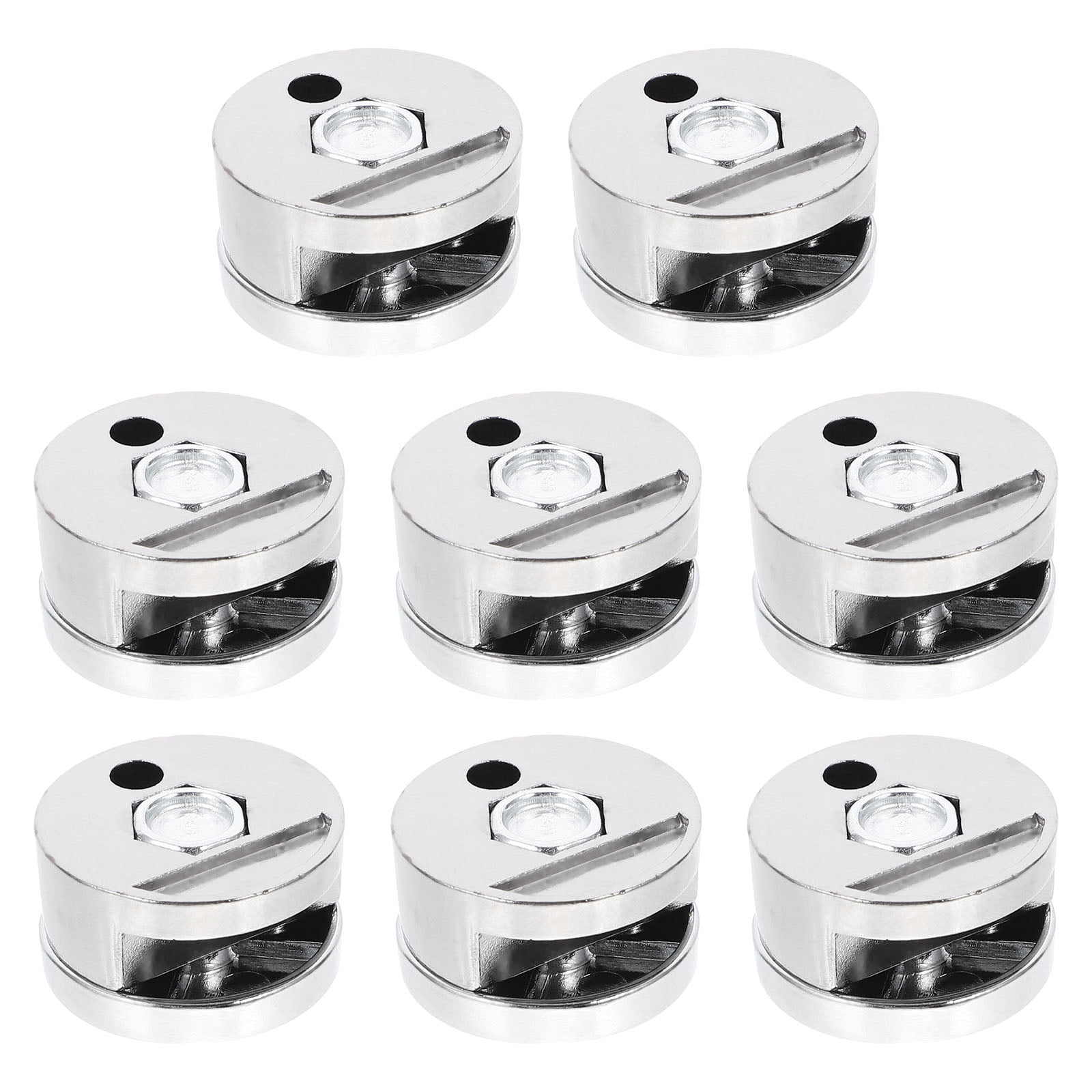 8 Pcs Mirror Clip Holders for Wall Shelf Brackets Wall- Mounted Mirrors ...