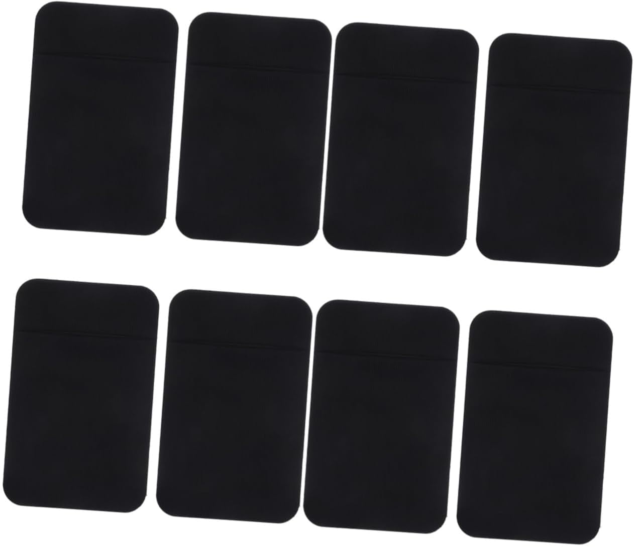 8 Pcs Mobile Phone Back Sticker Smartphon Sticky Pocket Sticky Wallet ...