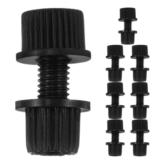 Worgeous 8 Pcs Motorcycle License Plate Screws Anti Theft Fasteners ...