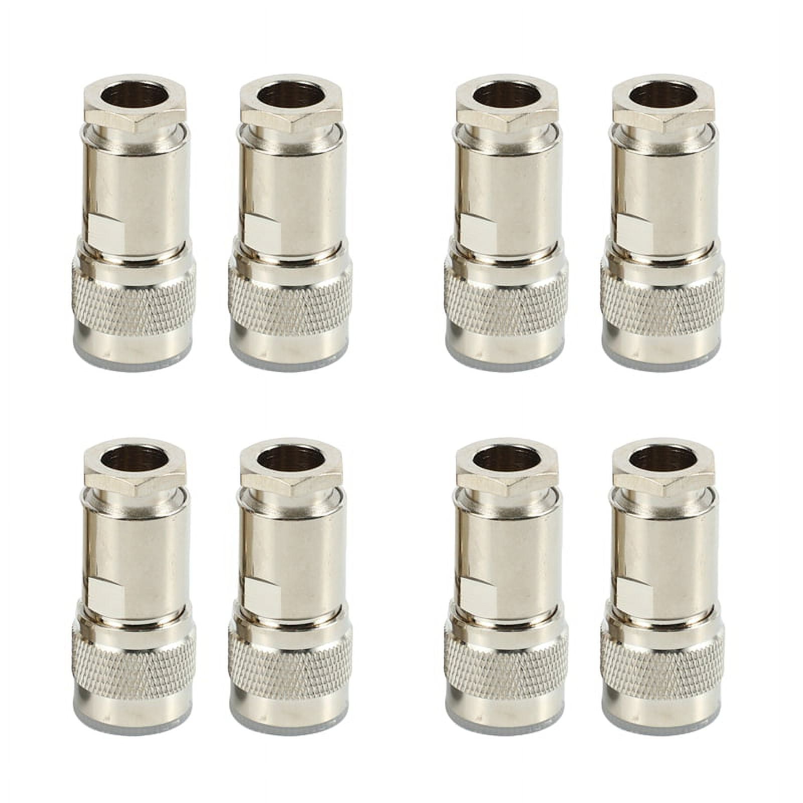 8 Pcs N Type Male Clamp RG8 LMR400 RG165 RG213 7D- RF Coaxial Connector ...