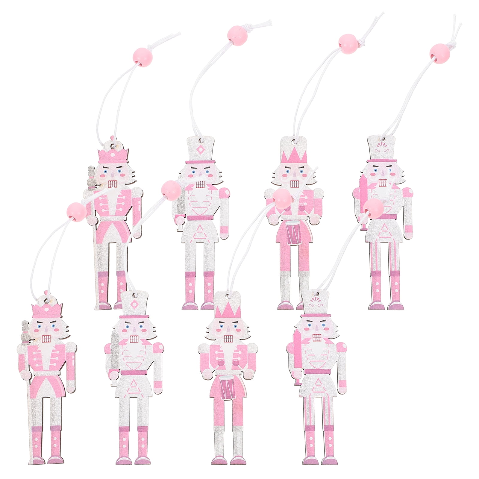 8-Piece Nutcracker Christmas Ornaments Set, Nutcracker Pendants ...
