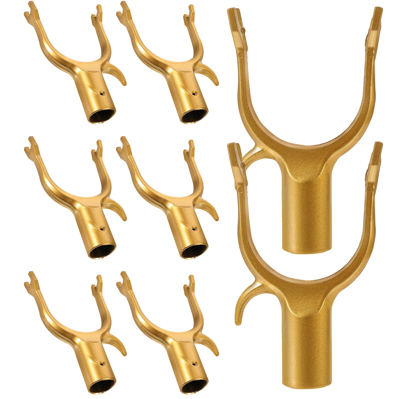 8-Piece Tree Support Forks with Plant Compression Brackets for Garden ...