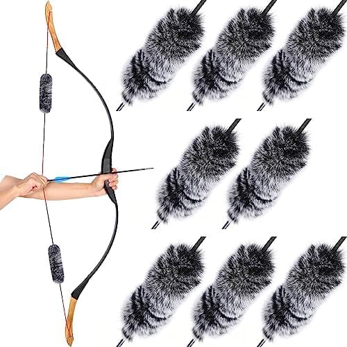 8 Pcs Otter Hide Bow String Silencer, Dampener Compound Bow String ...
