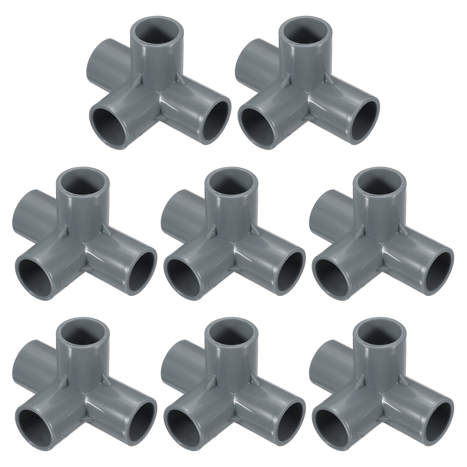 8 Pcs PVC Fitting, 4 Way PVC Fitting 20mm PVC Connectors PVC Elbow PVC ...