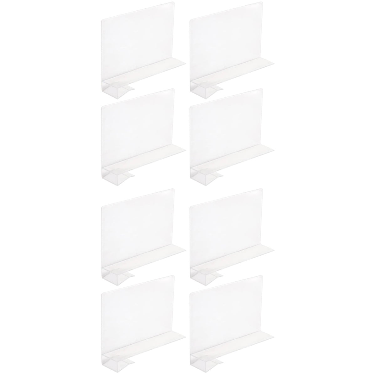 8 Pcs Partition Plate Storage Drawers Shelf Bookshelf Dividers ...