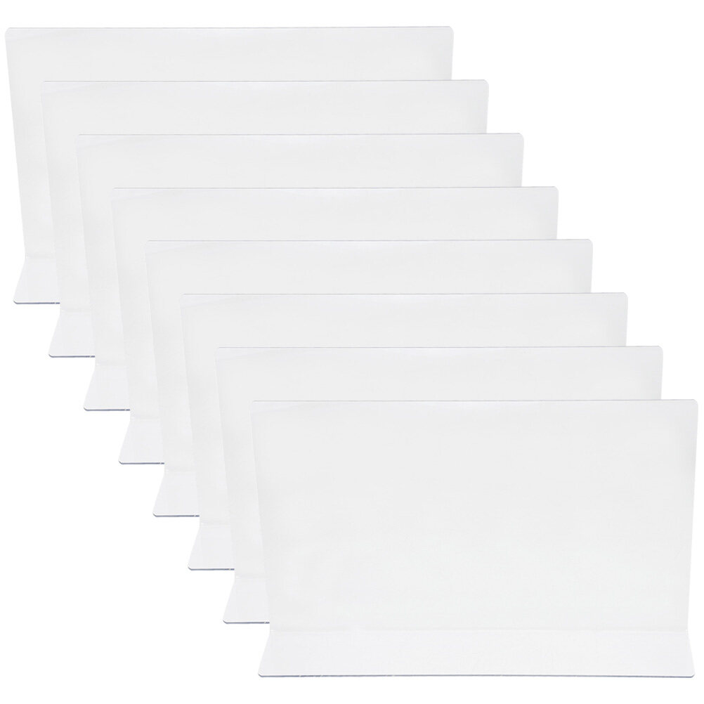 8 Pcs Partition Plate Wood Shelves Drawer Dividers Clear Shelf for ...