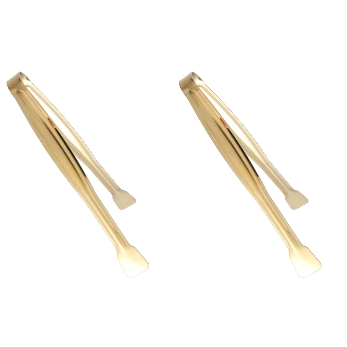 8 Pcs Party Stuff Bar Tongs Ice Cube Tongs Stainless Steel Food Tongs ...