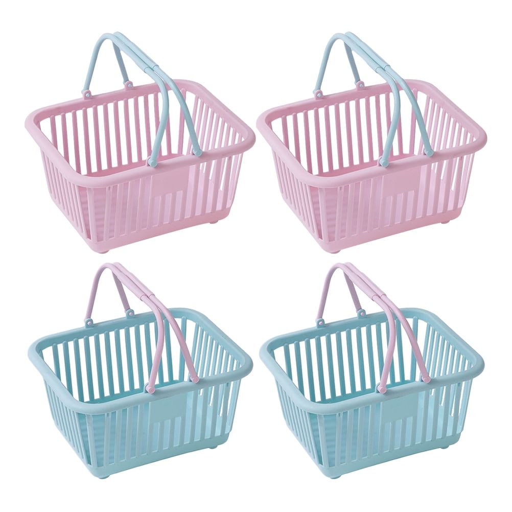 8 Pcs Picking Basket Small Shopping Toys Groceries Mini Kids Carts for ...