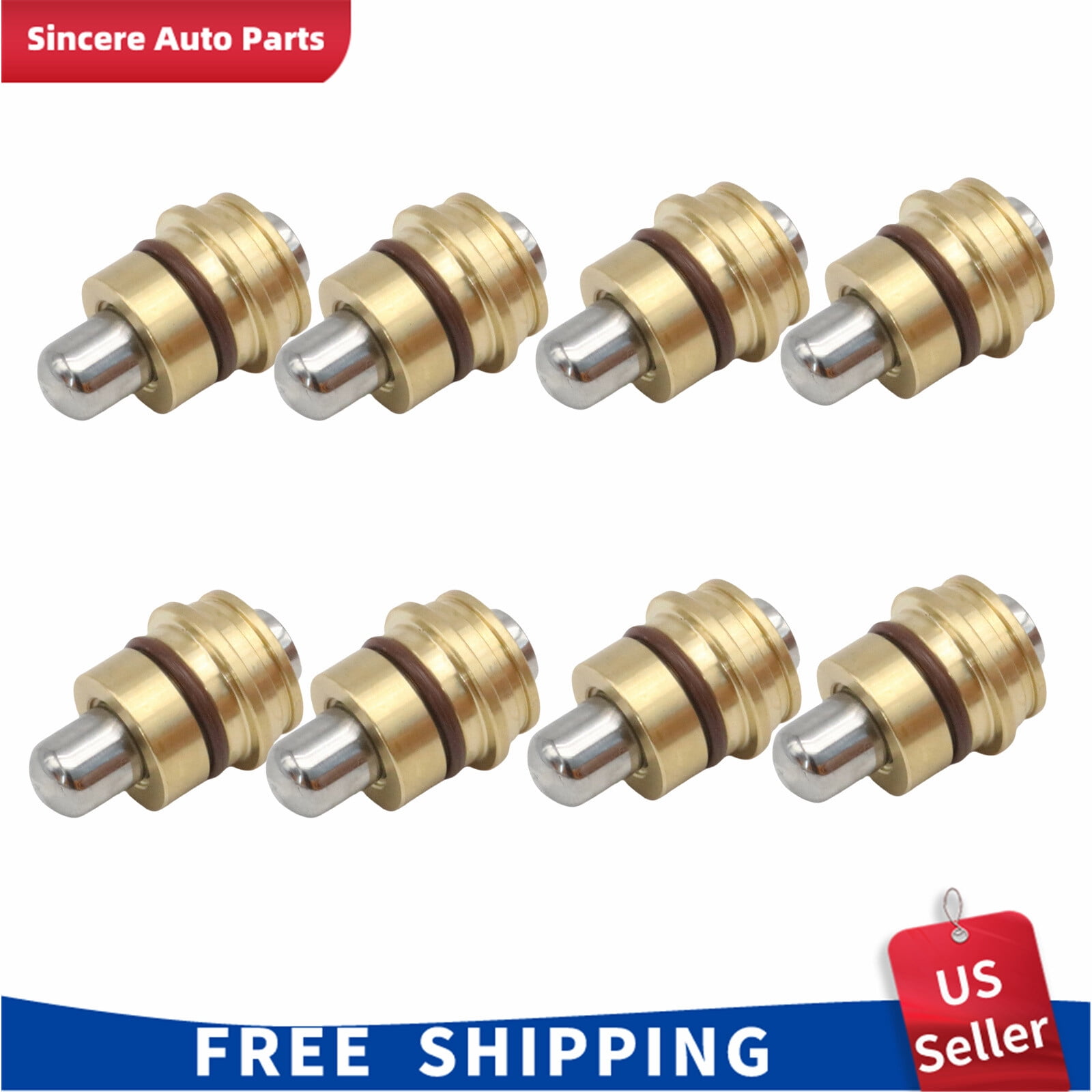 8 Pcs Pilot Valve Pusher 198-1076 For Caterpillar Cat Excavator 216B3 ...