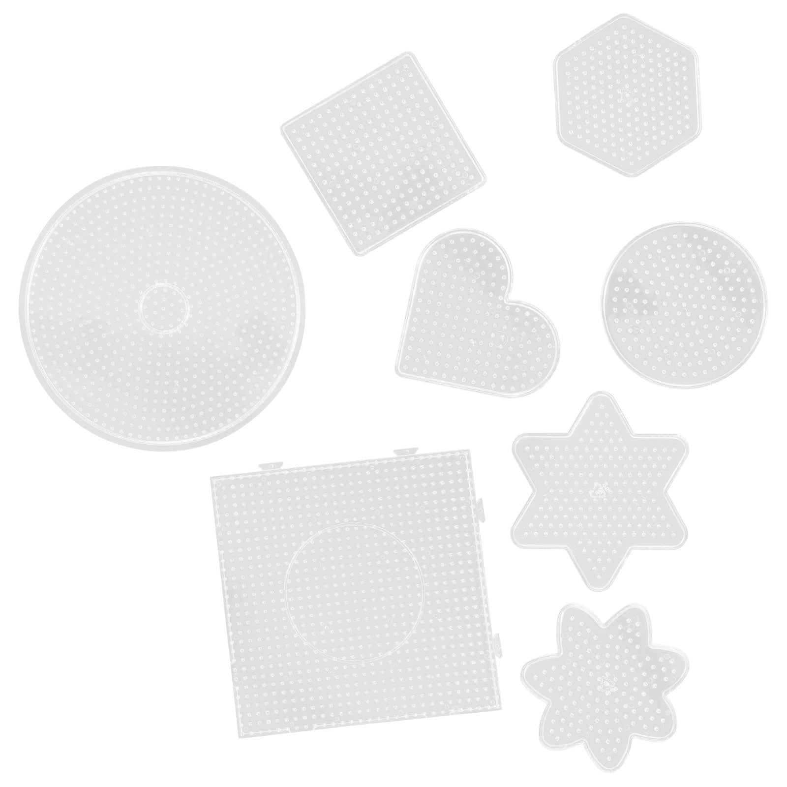 8 Pcs Pindou Template 5mm Plastic Board Kids Suit Pegboard Melting ...