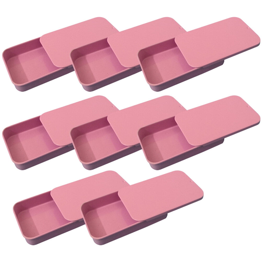 8Pcs Small Metal Candy Boxes Push Lid Tins Sweets Holders - Walmart.com