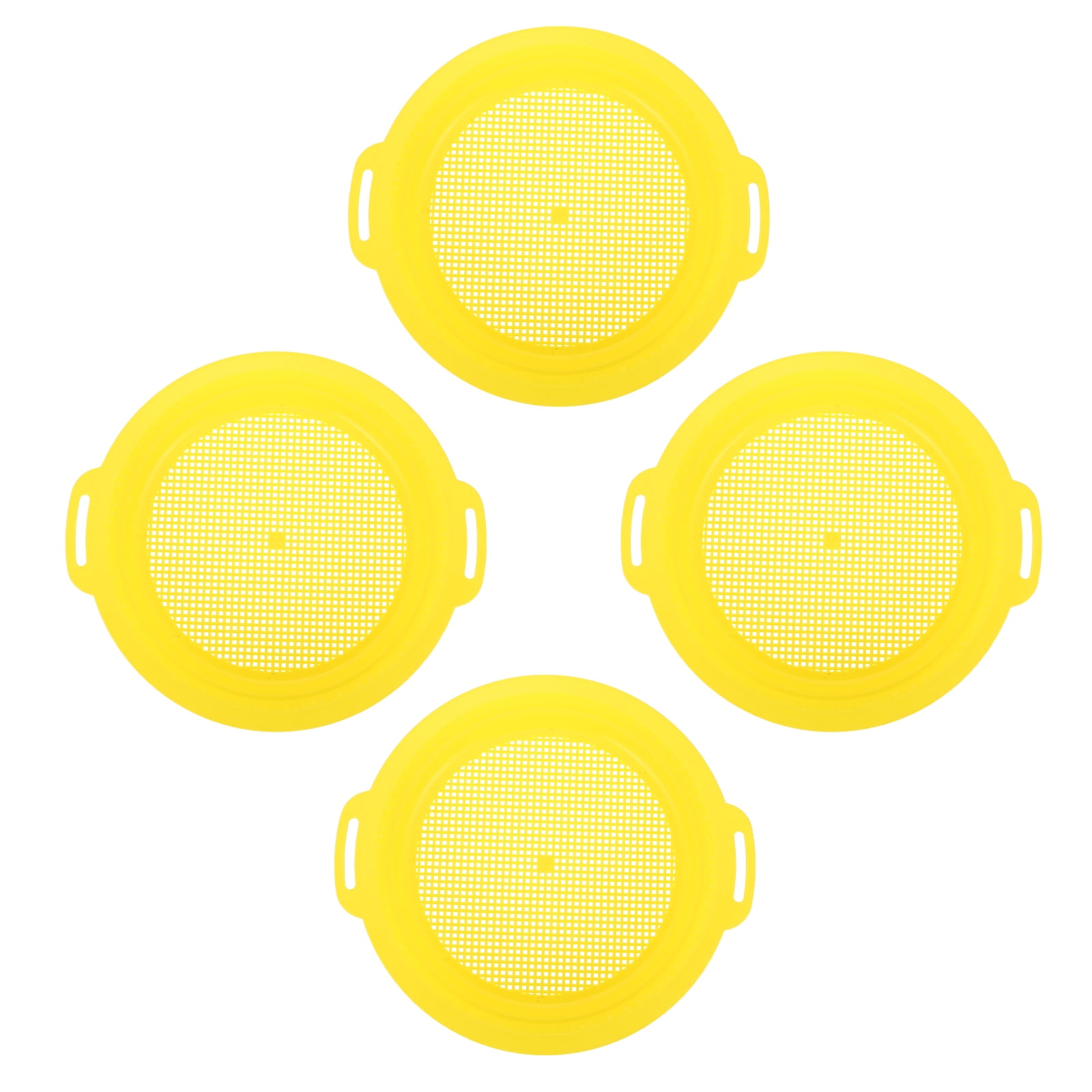 8 Pcs Plastic Sand Sifter Toys Children Beach Toys Beach Sand Sieve ...