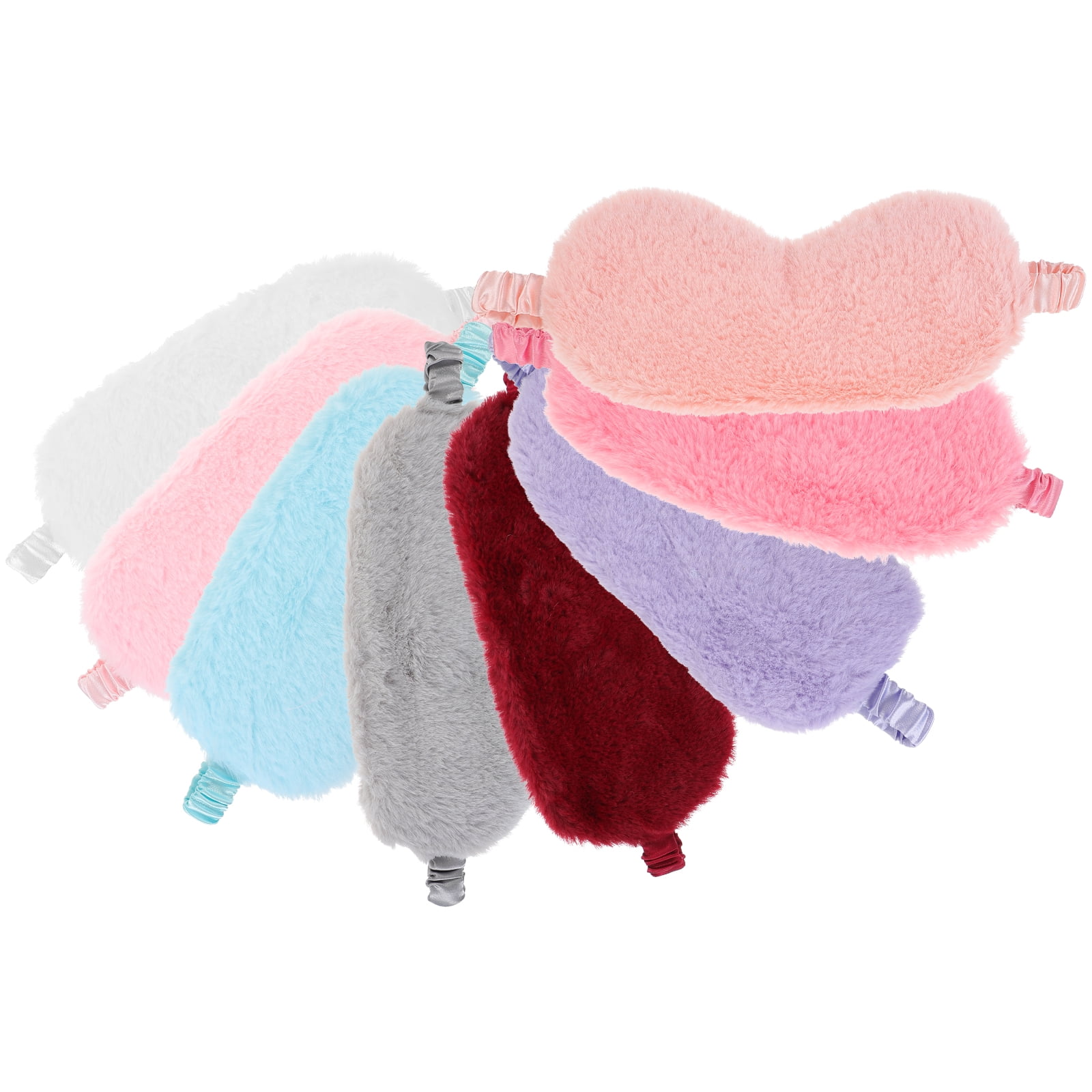 8 Pcs Plush Eye Mask Blindfolds for Kids Eye Mask for Sleeping Kids Eye ...