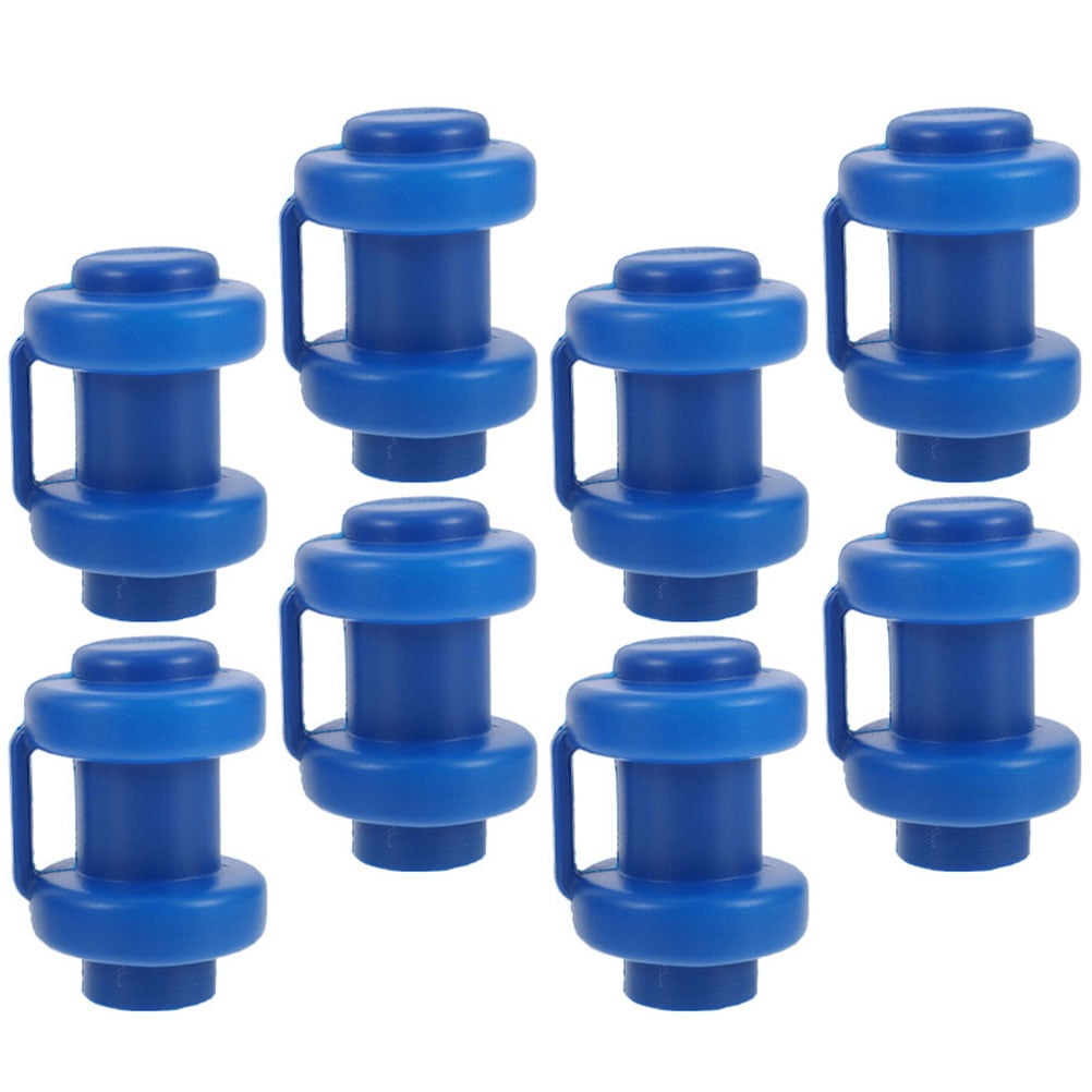 8 Pcs Poles Rectangular Trampoline Tube Cover Caps End Child - Walmart.com