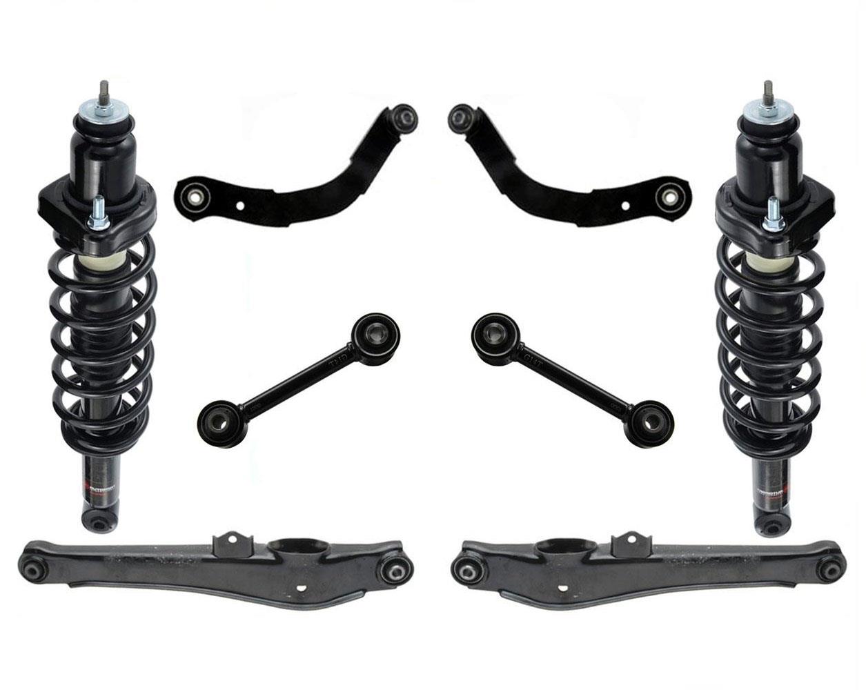 8 Pcs Rear Arms Complete Struts For 07-10 Compass Patriot Front Wheel ...