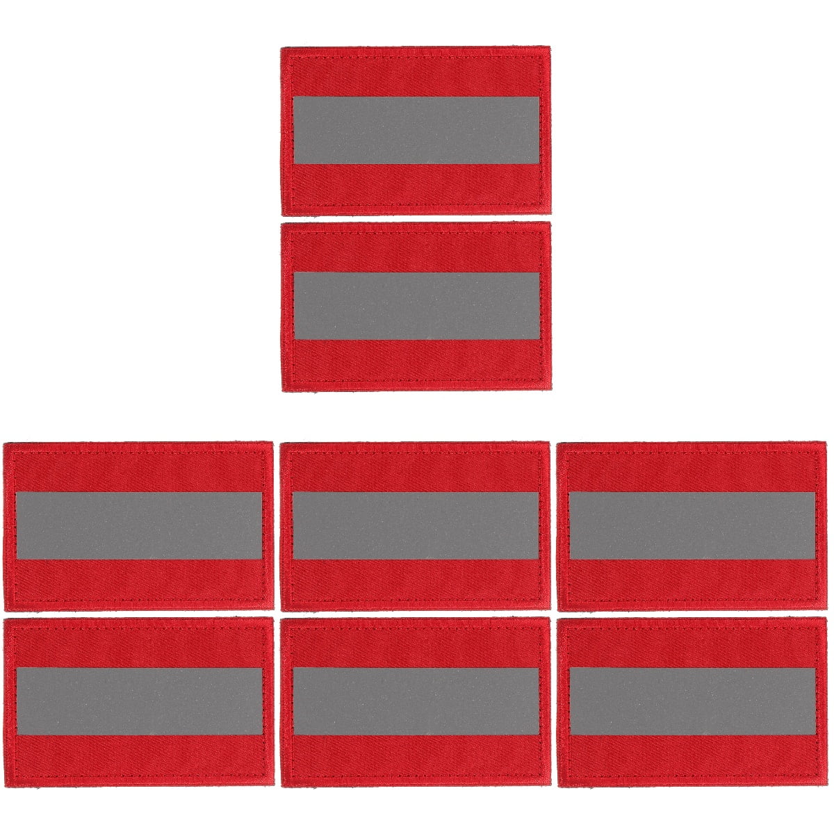 8 Pcs Reflective Patch Stickers Backpack Practical Neon Patches Jackets ...