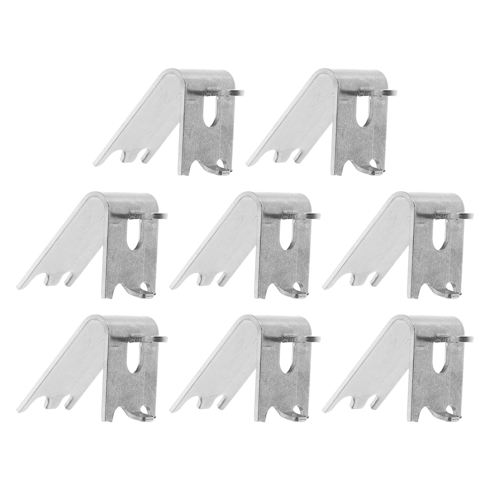 Stainless Steel Freezer Clamps for Secure Shelves 8 Pieces Silver ...