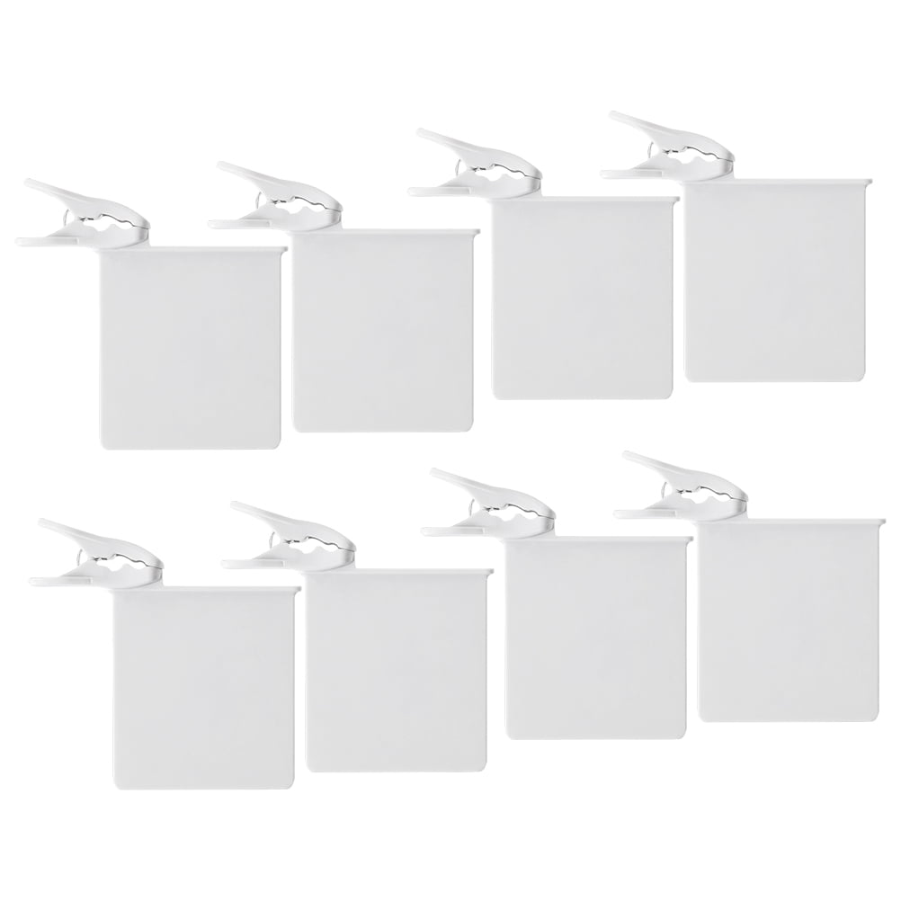 8 Pcs Refrigerator Layer Clip Storage Containers for Bins Fridge Shelf ...