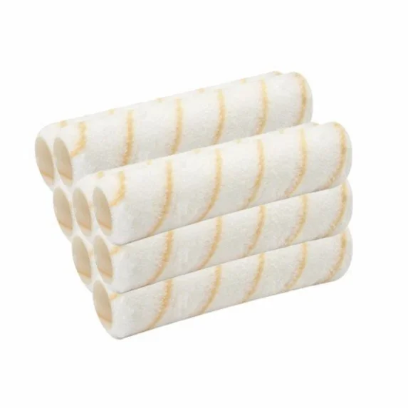 8 Pcs Reusable Paint Roller Covers 9" X 3/8" Nap Washable Pvc Plastic ...