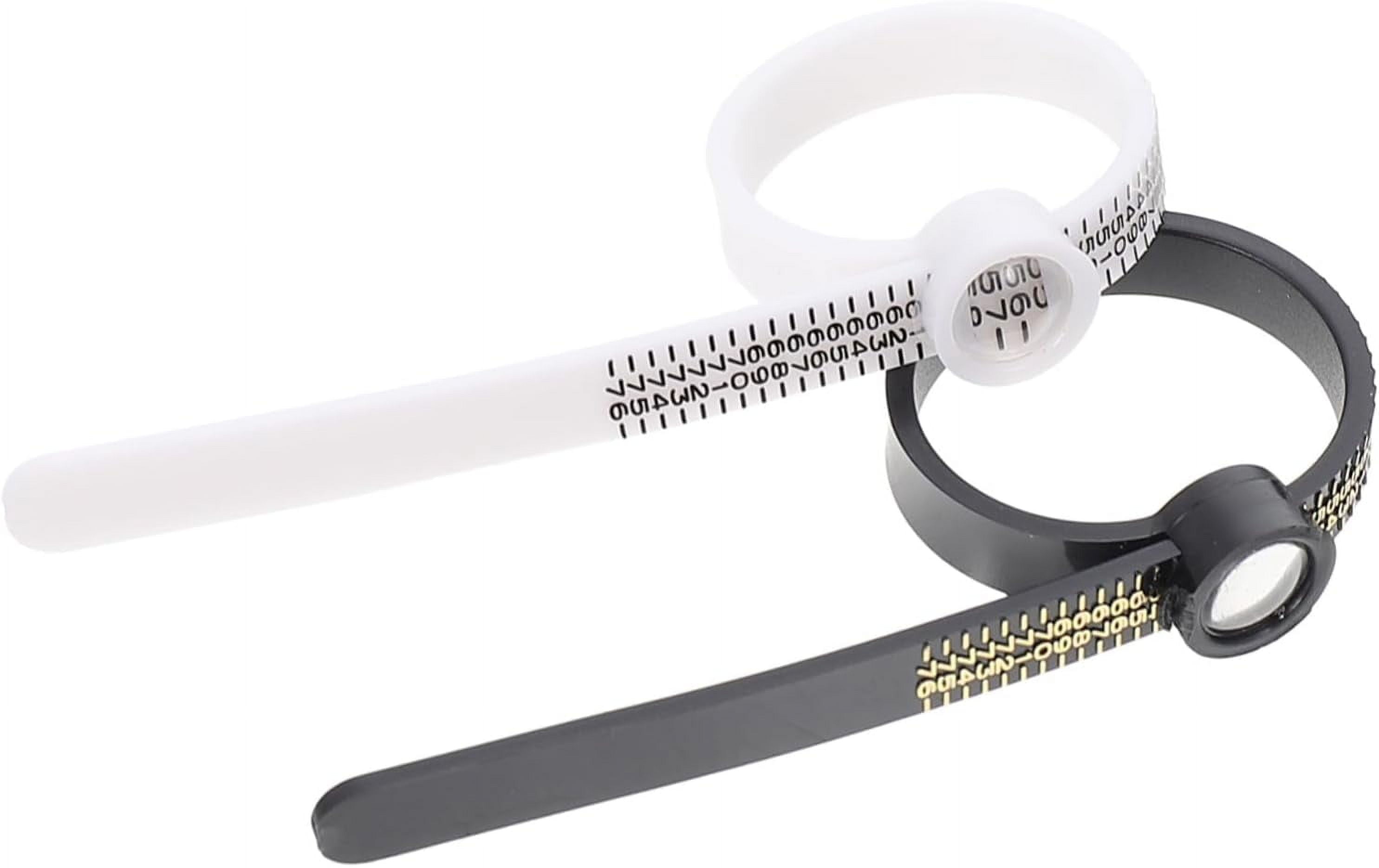 8 Pcs Ring Measurement Ring Diameter Measuring Circle Ring Size Reducer ...